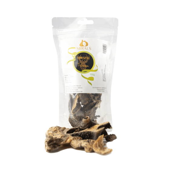 MIRALS Hirsch pansen - żwacze jelenia (100g) > MIRALS